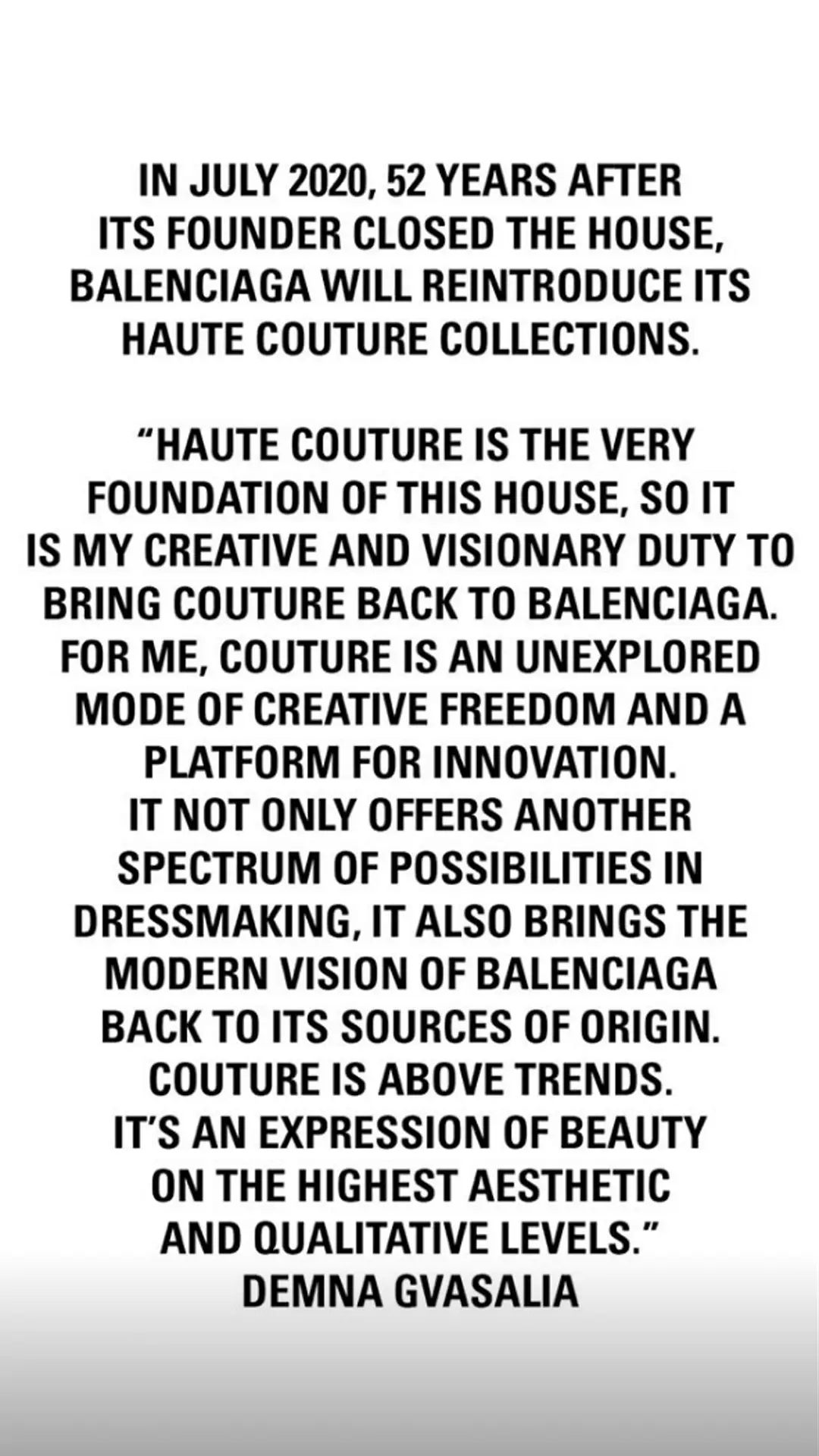 Victoire historique aux SAG Awards 2020, Balenciaga revient dans la couture 3654_2