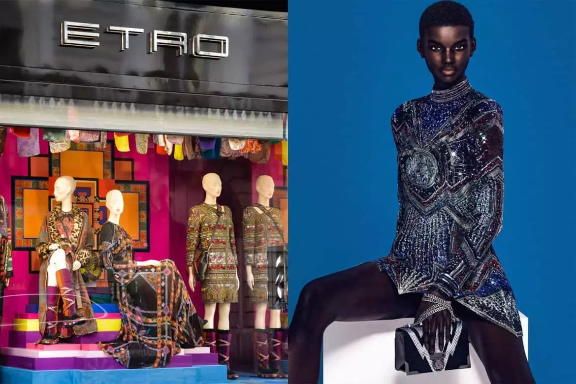 Etro Sued สำหรับการเลือกปฏิบัติ, โฆษณา Balmain นำเสนอ CGI Supermodels