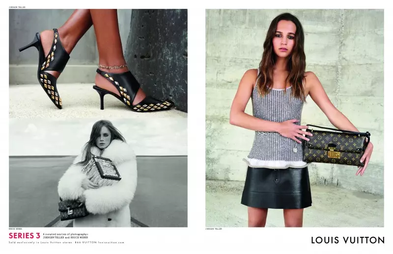 Alicia Vikander ta haɗu da Coterie Campaign na Louis Vuitton 37128_5