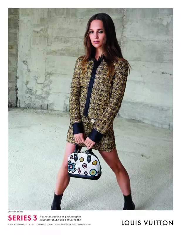 Alicia Vikander ta haɗu da Coterie Campaign na Louis Vuitton 37128_6