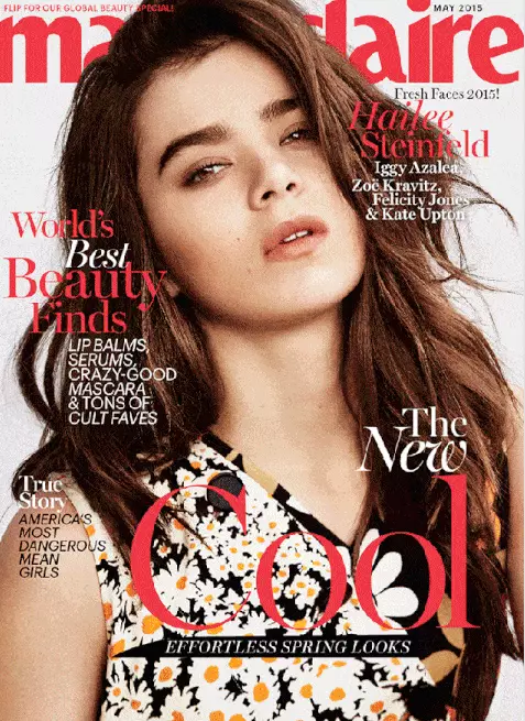 Hailee Steinfeld Yeni Marie Claire-də Seksual Görünür 3741_2