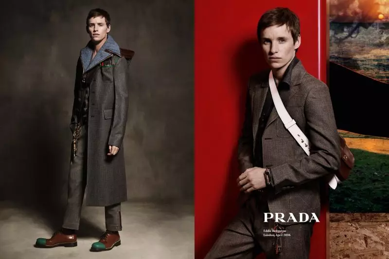 Eddie Redmayne Fronts Prada's Mens Fall '16 យុទ្ធនាការ 38123_5