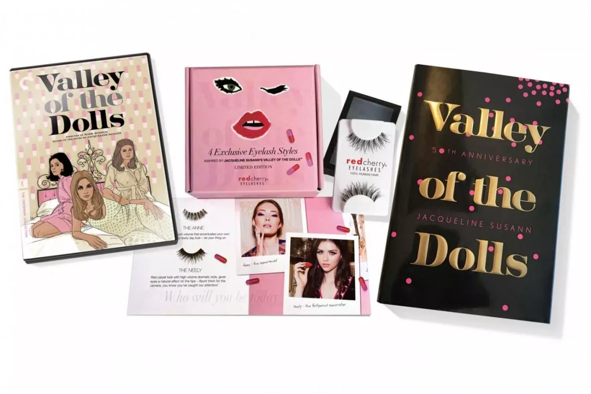 Beauty Spotlight: Colección Valley of the Dolls ™ de Jacqueline Susann de Red Cherry Eyelashes