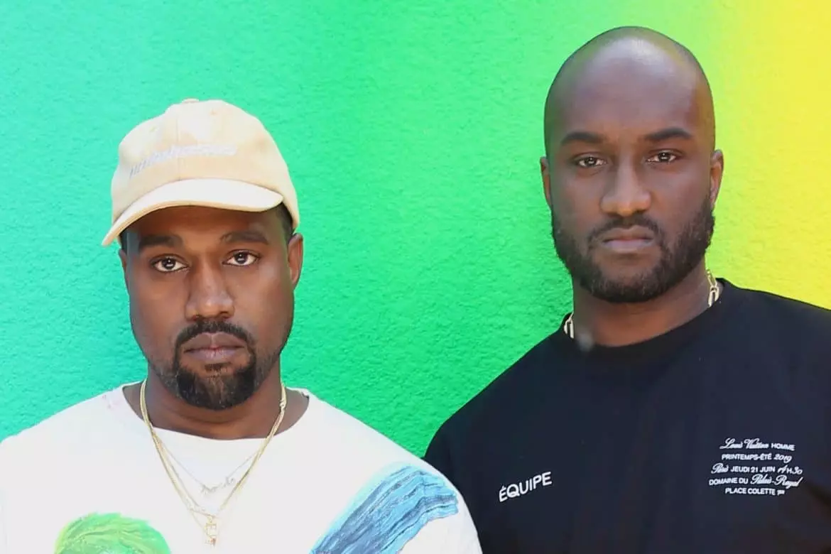 Virgil og Kanye deler en klem og et gråt på Louis Vuitton Men's Show 38356_1