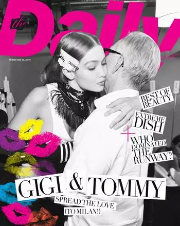 Tommy Hilfiger u Gigi Hadid jippreparaw biex itemmu l-kollaborazzjoni tagħhom fuq nota għolja