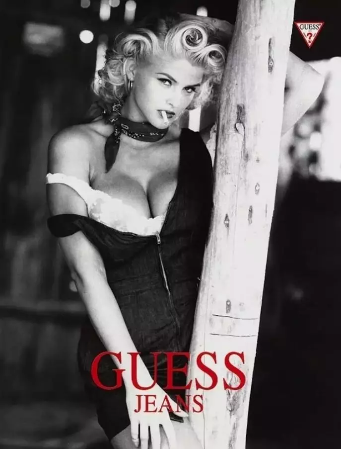 Ny Guess Jeans U.S.A. dia manome voninahitra an'i Anna Nicole Smith amin'ny fanangonana Kapsule Vaovao 38539_6