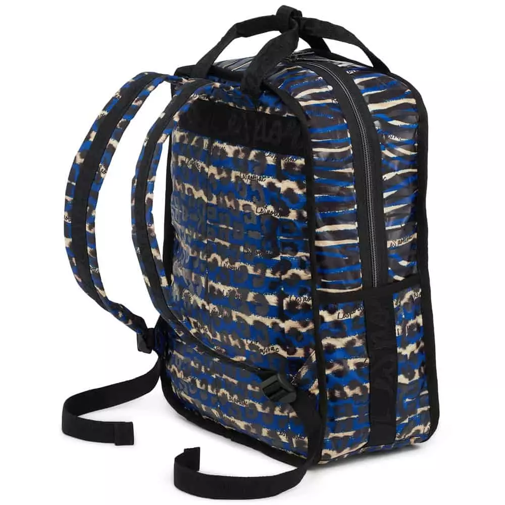 Sarudzo yeMhariri: Alber Elbaz x LeSportsac Blue Leopard Backpack 39049_5