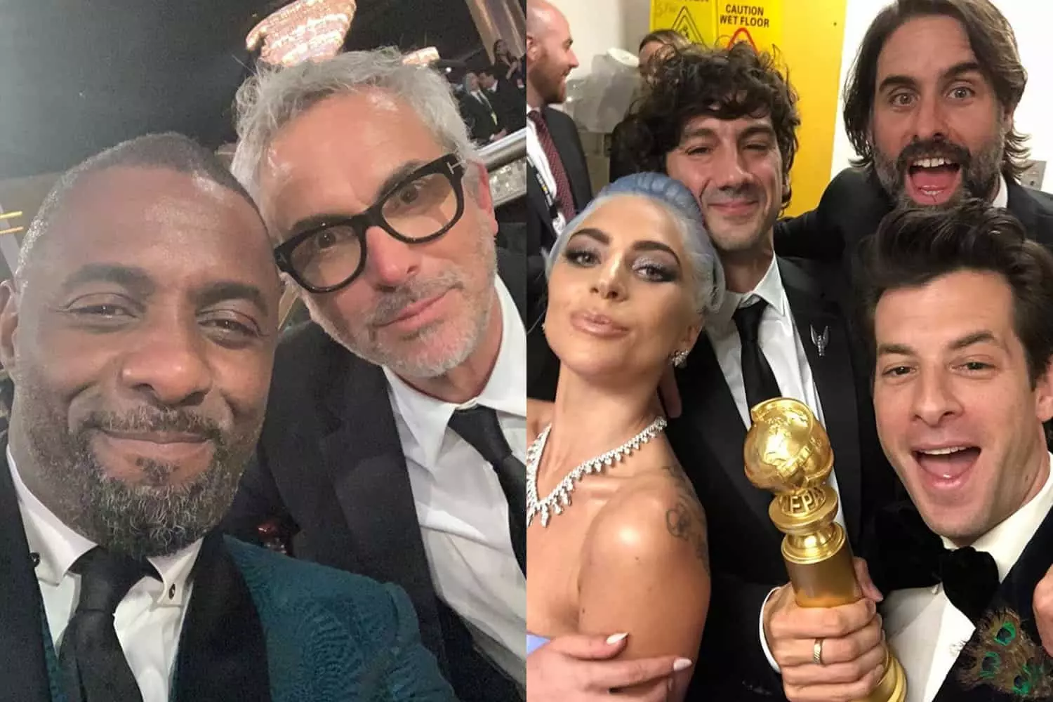 12 Instagrams de celebritats des de dins dels Premis Globus d'Or 2019