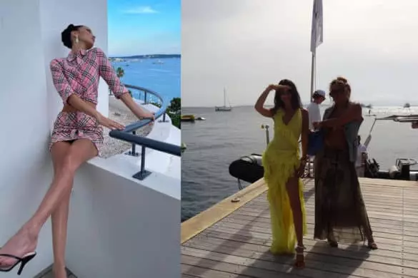 Soro Nipa Ọmọbinrin Faranse Cool! Eyi ni yoju sinu Bella Hadid's Cannes/Couture Week Wardrobe 4055_1