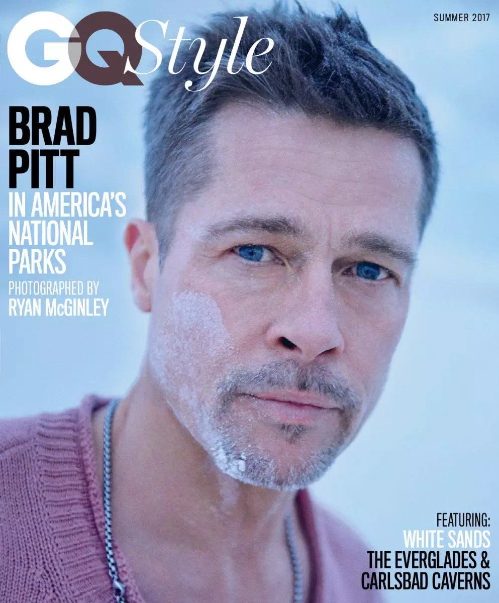 Brad Pitt ជជែកជាមួយរចនាប័ទ្ម GQ អំពីការព្យាបាល ការផឹកស្រា និងការវិវត្ត 41148_2
