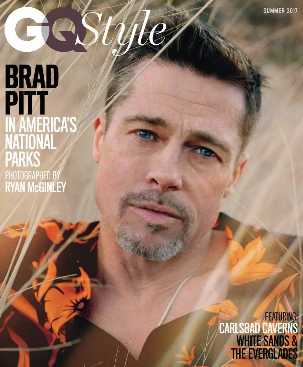 Comhrá Brad Pitt le GQ Style About Therapy, Boozing, and Evolve 41148_6