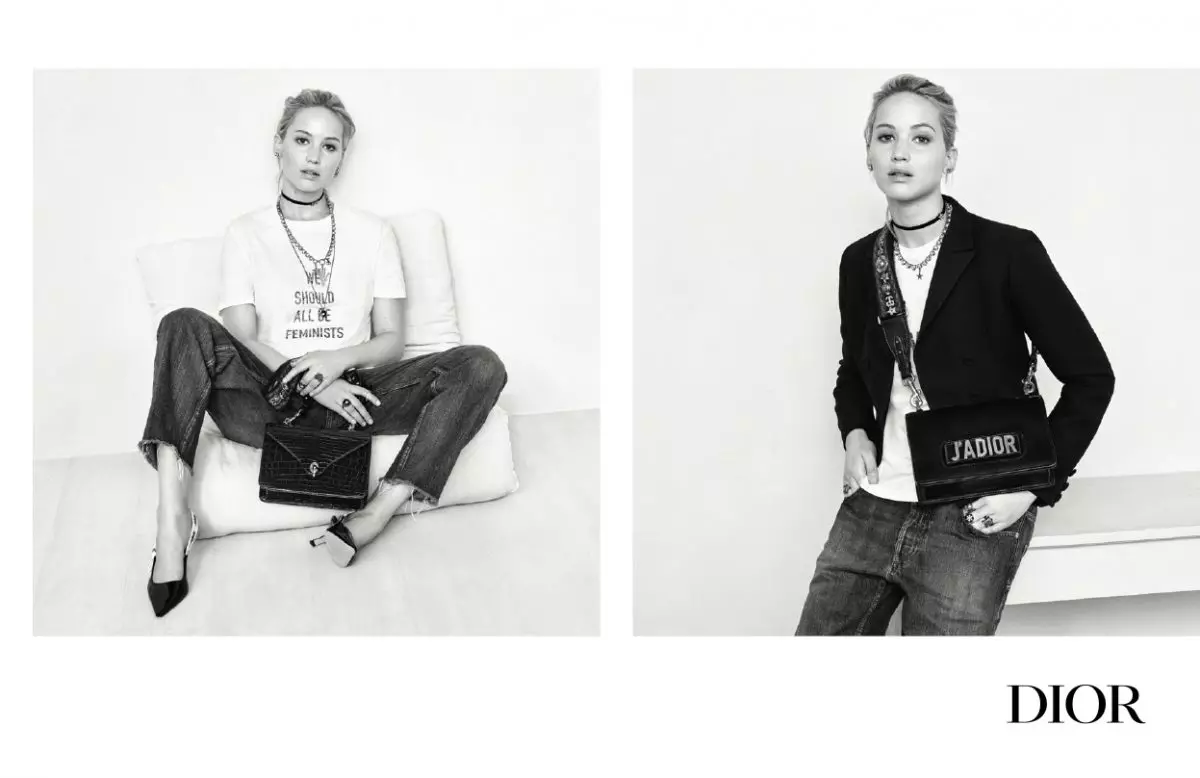Jennifer Lawrence Fronts Dior urang ragrag 2017 Kampanye 41635_2