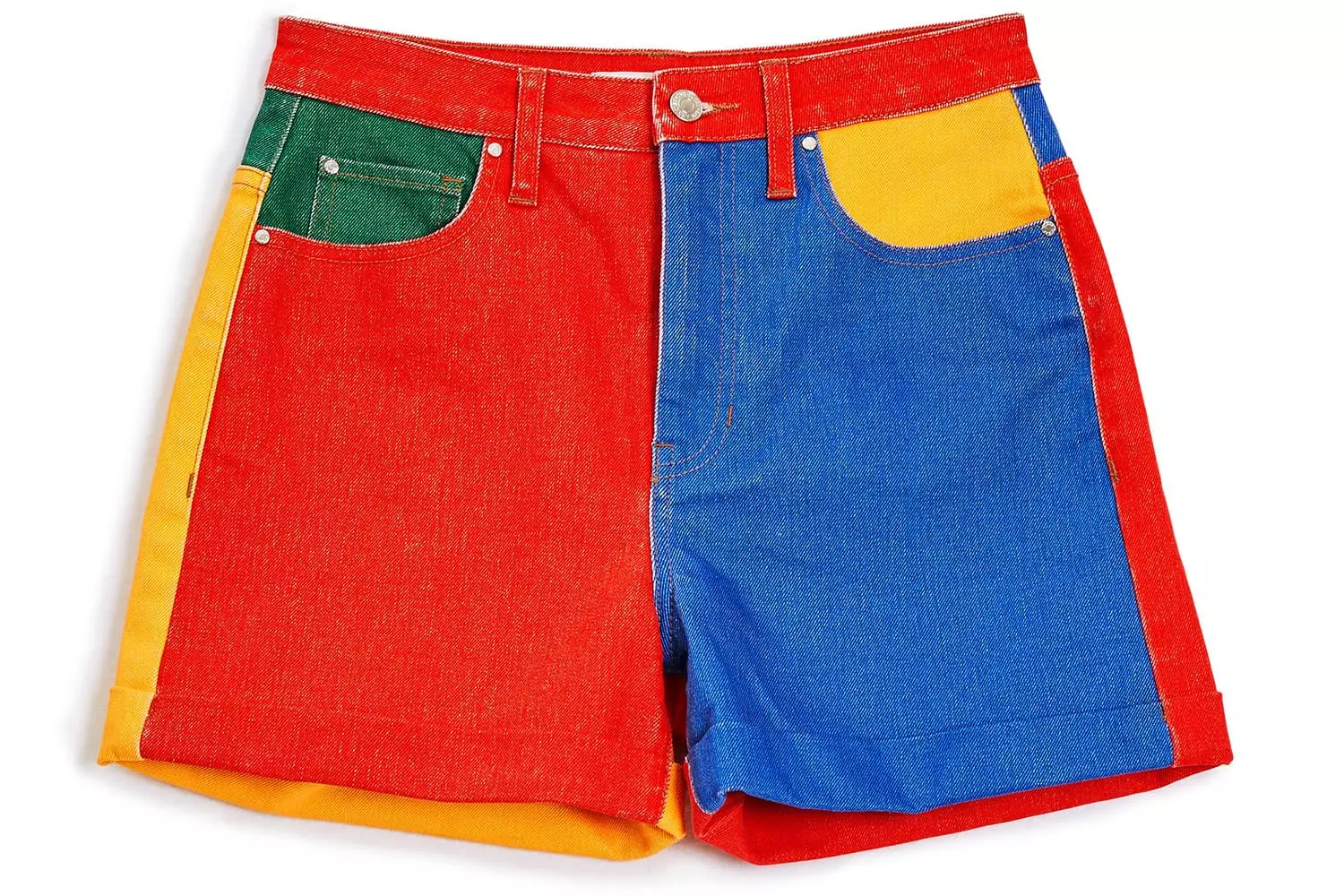 Editor's Pick: Guess 'Colorblock Denim Jacket thiab Matching Shorts 41934_4