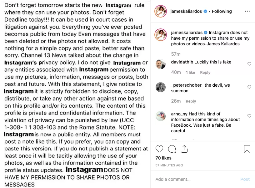 La Plej Bonaj Famulaj Respondoj al Hieraŭa Instagram Hoax 43890_2