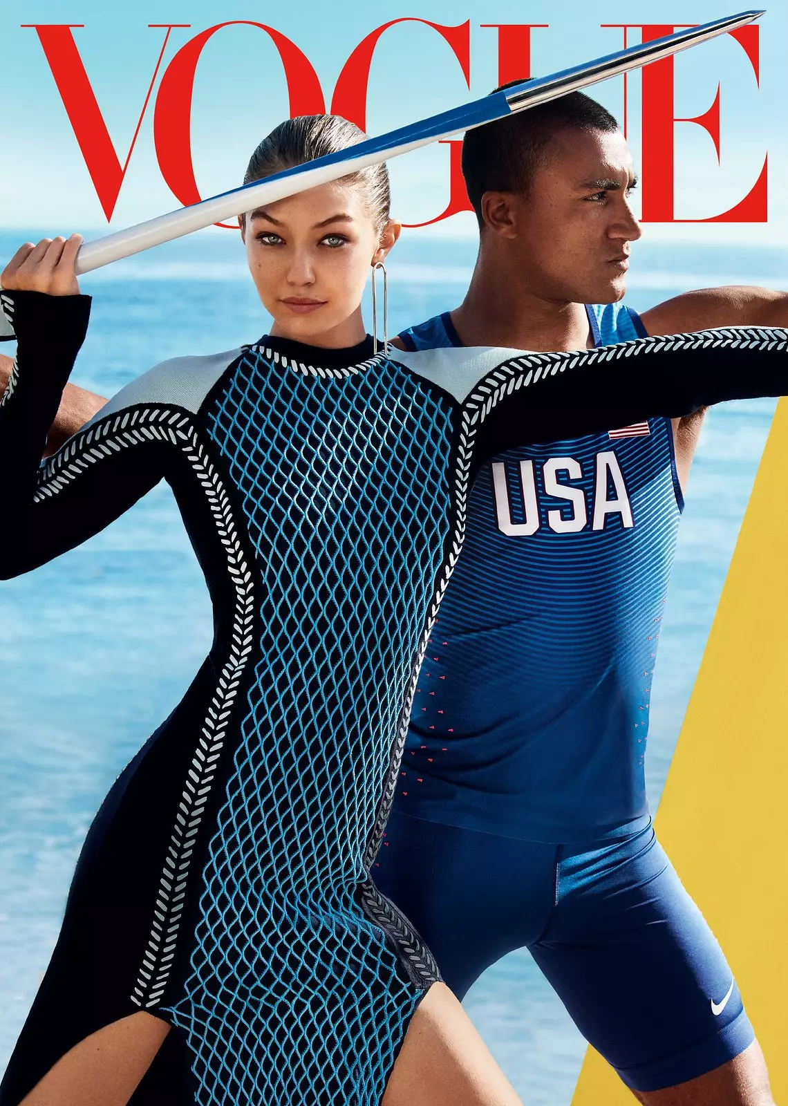 Gigi Hadid pristala na svoji prvi naslovnici ameriškega Voguea 43948_1