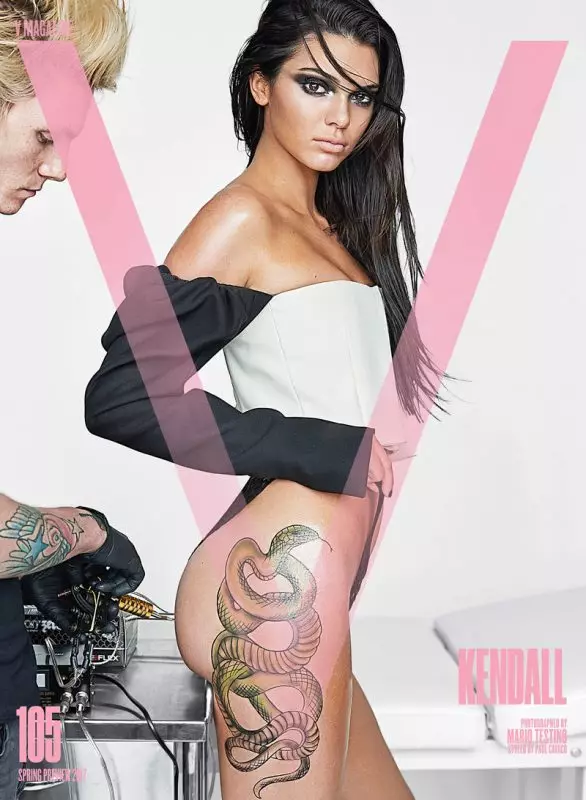 Kendall Jenner, Lara Stone, iyo Mods Sare oo badan ayaa Khad loogu talagalay V Magazine 44495_6