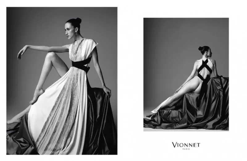 Vionnet Debuts Fall 2015 Ad Campaign Featuring Anna Cleveland 45545_4