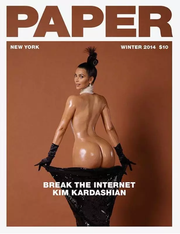 Kim Kardashian ottiene la prima copertina per GQ…Nude 45685_4