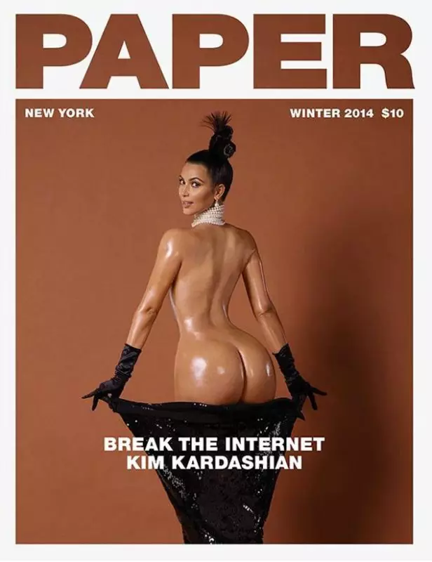 Kim Kardashian Tpoġġi l-Ewwel Qoxra għal GQ... Nude 45685_4