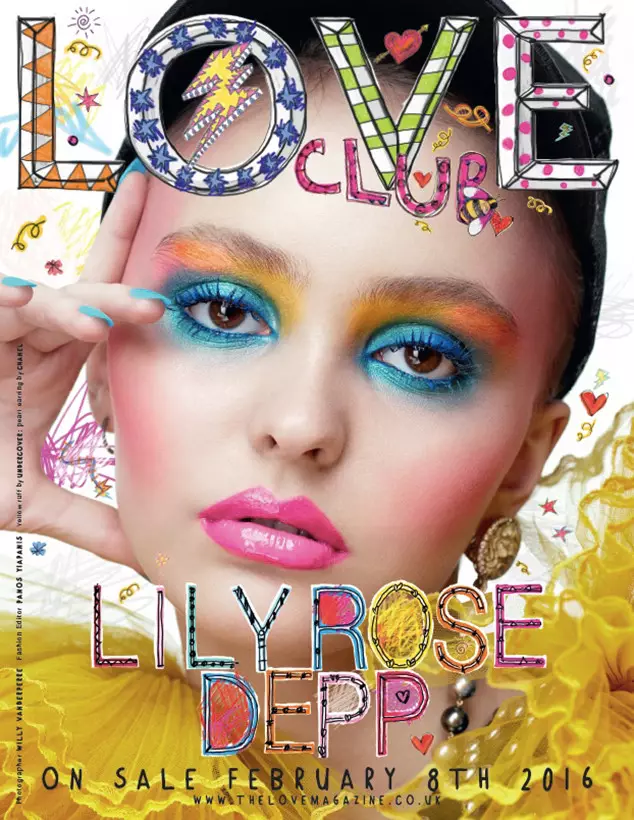 Sevgi jurnalı Lily Rose Depp