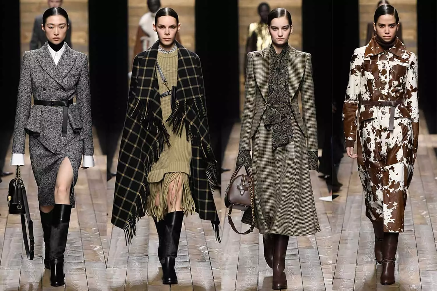 Tairgeann Michael Kors Tír, Capes, agus Coziness do Fall 2020