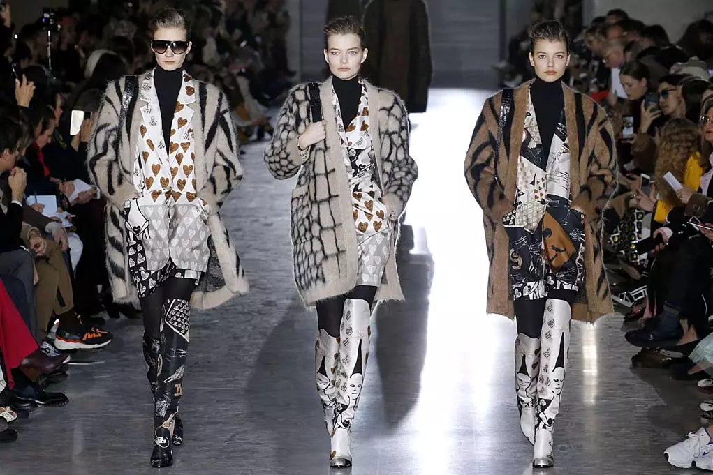 Dem Karl Lagerfeld säin Triumphant Äddi bei Fendi, Miuccia Prada schwätzt Rassismus 48913_20