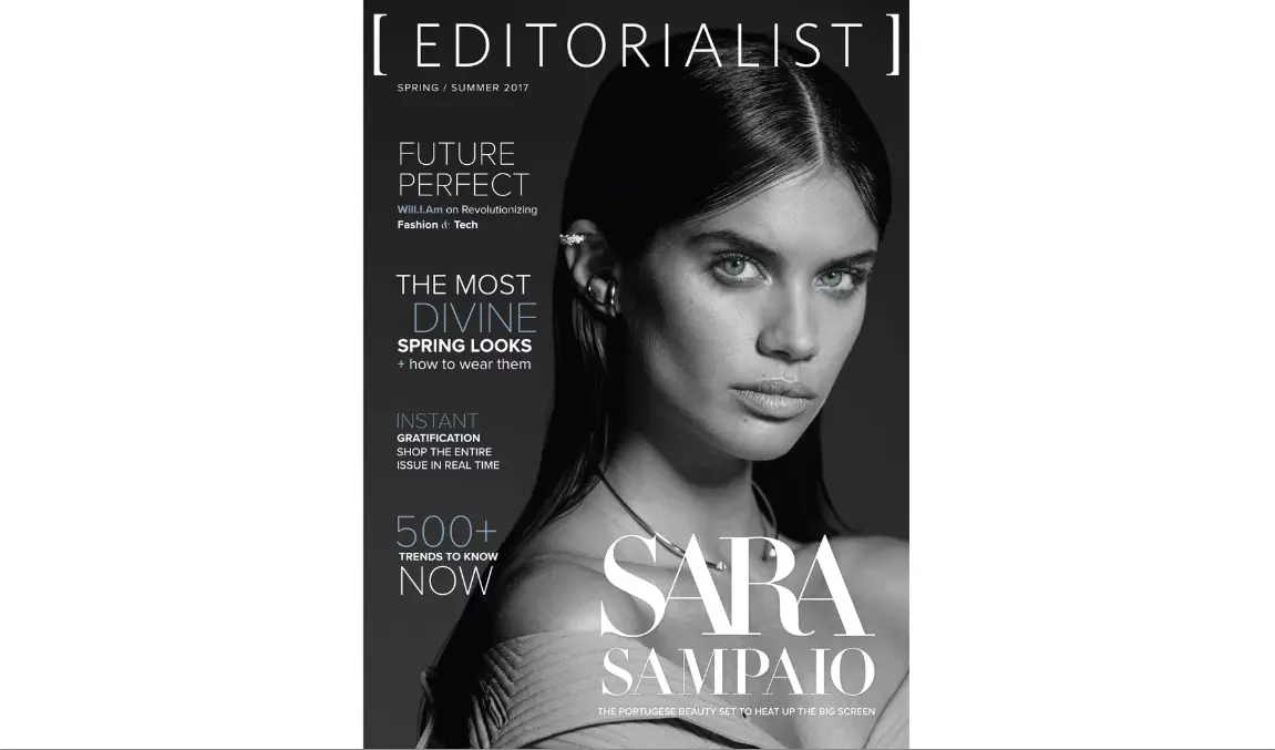 Sāra Sampaio atklāj redaktorei savas aktiermākslas ambīcijas 48989_1