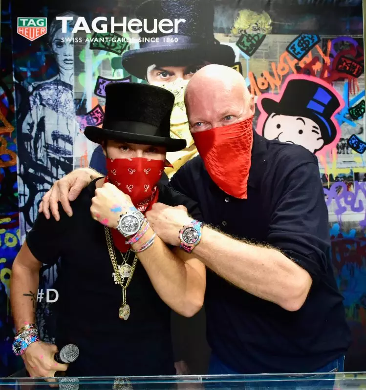 Tag Heuer kundiget Graffiti Artist Alec Monopoly oan as Brand Ambassador 49226_3