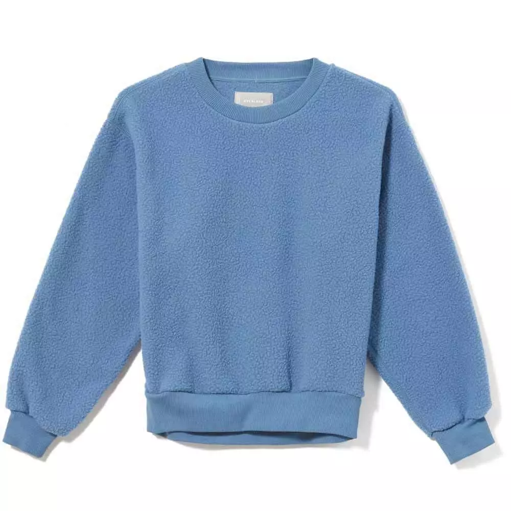 Խմբագրի ընտրություն. Everlane’s Fleece սվիտեր՝ պատրաստված վերամշակված պլաստիկ ջրի շշերից 52799_5