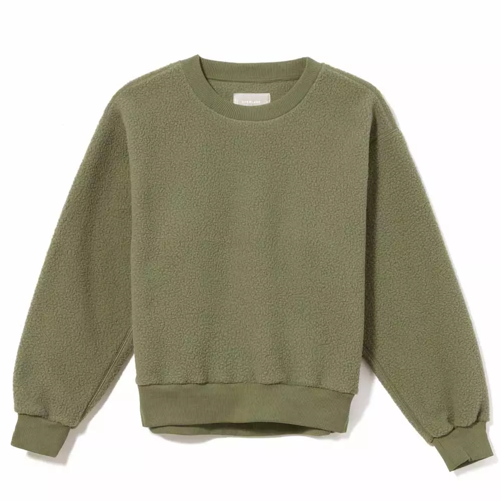 Editor's Pick: Everlane's Fleece Sweater Ua Los Ntawm Cov Dej Yas Cov Dej Haus 52799_8