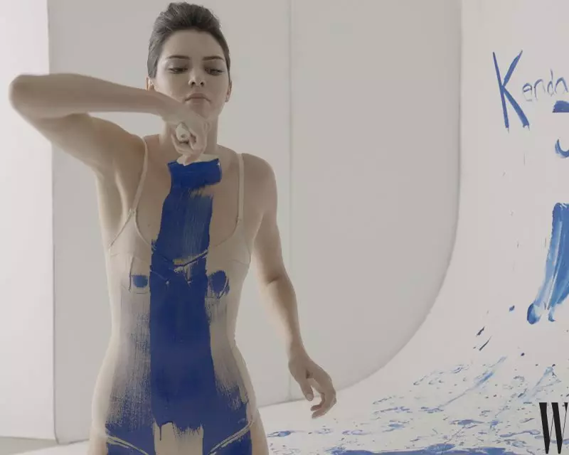 Gigi Hadid eta Kendall Jenner-ek W aldizkariaren 10. urteurreneko arte-alea estaltzen dute 53503_6