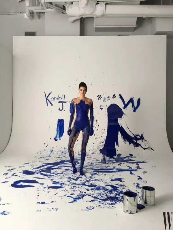 Gigi Hadid eta Kendall Jenner-ek W aldizkariaren 10. urteurreneko arte-alea estaltzen dute 53503_7