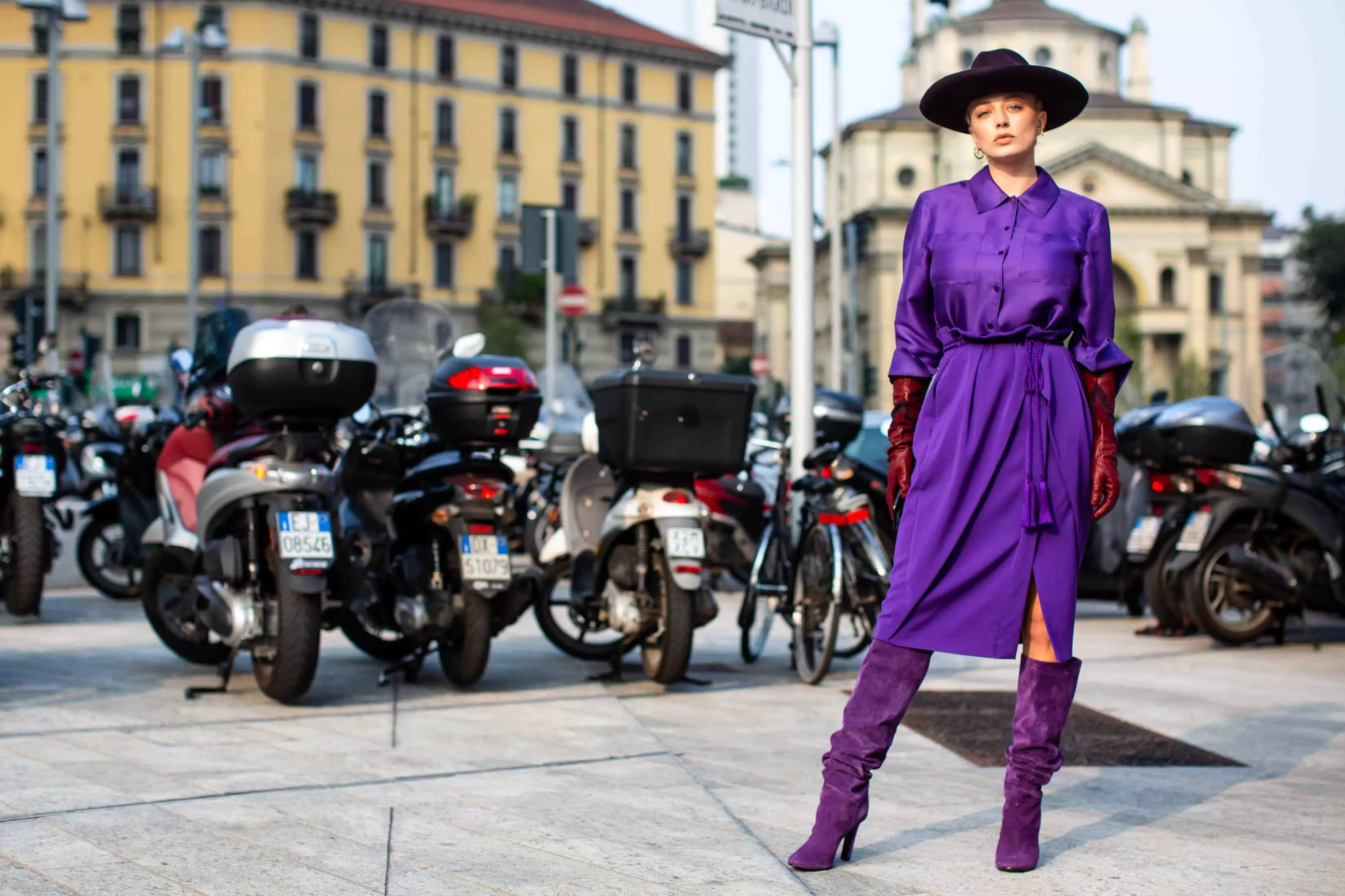 Сите најдобри слики во уличен стил од модната недела во Милано 53873_30