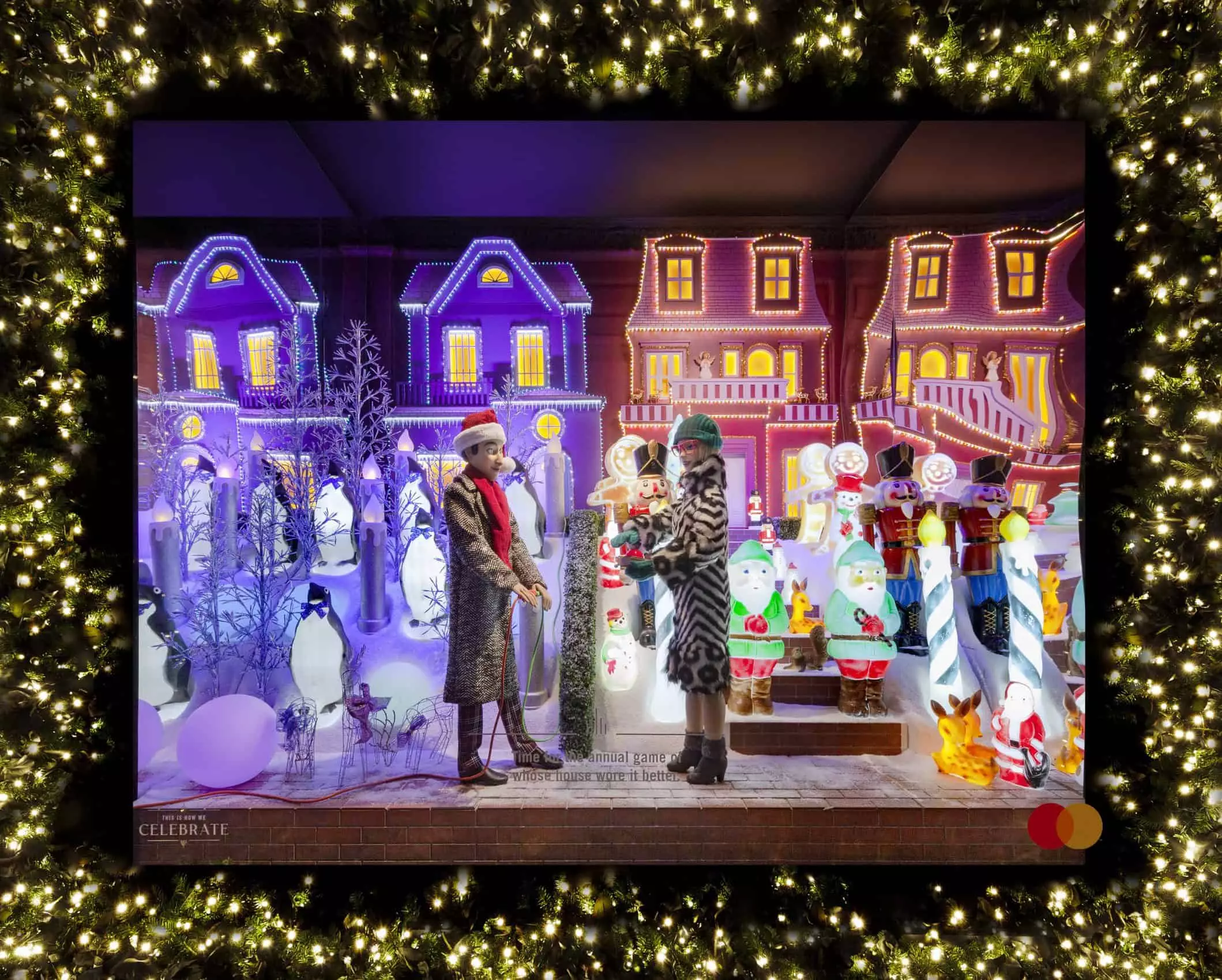 J.Lo og A-Rod lancerede Saks' Holiday Window And Light Show Afsløring 5399_7