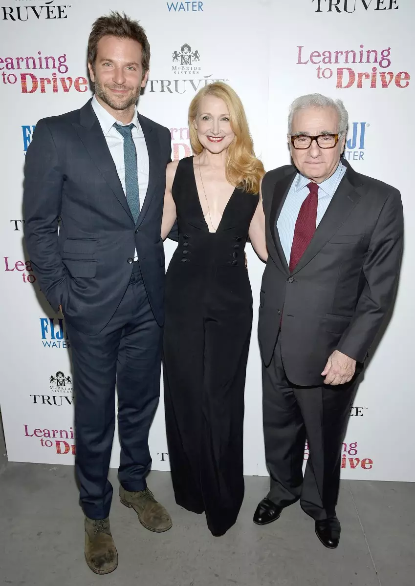 Patricia Clarkson, Bradley Cooper švenčia „Mokymąsi vairuoti“ Niujorke