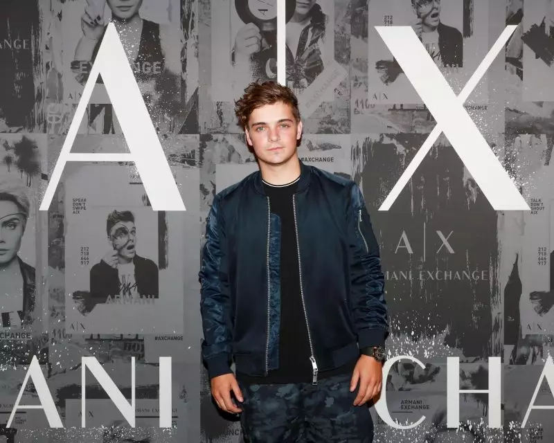 Martin Garrix dwar id-Debutt tiegħu fl-Immudellar għal Armani Exchange 54584_1