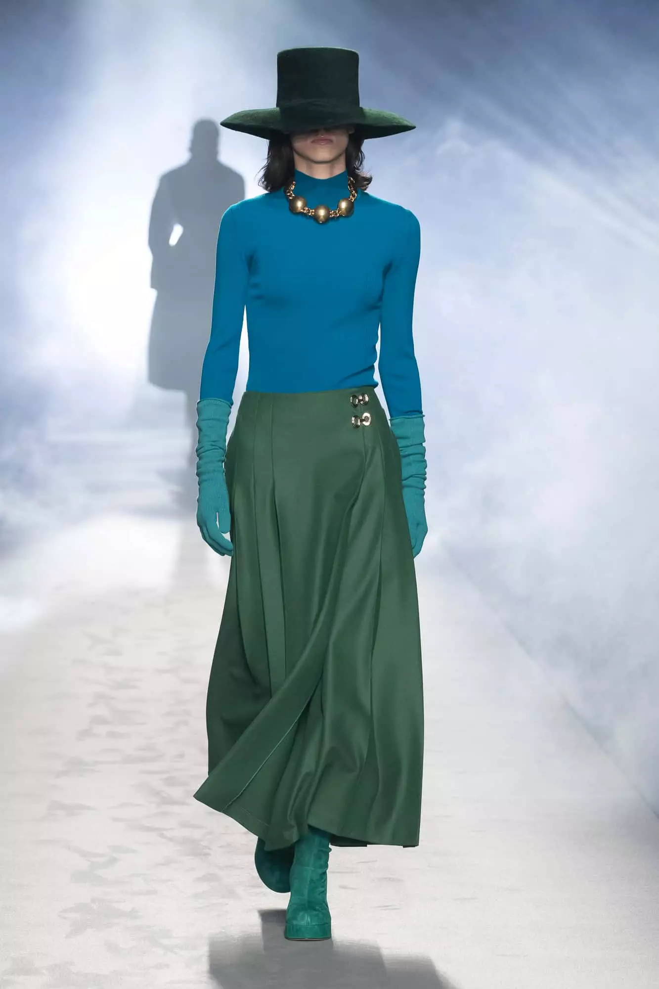 MFW Ari Hano! Alberta Ferretti Atanga Ingufu Zigwa Zikesha Silhouettes Dramatic 5471_30