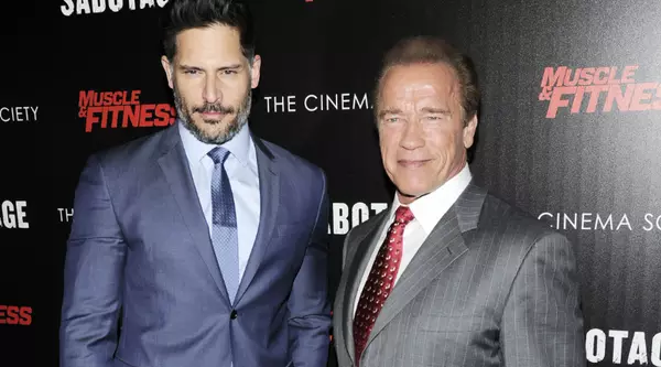 Arnold Schwarzenegger sy Joe Manganiello 'Sabotage' Our Tuesday