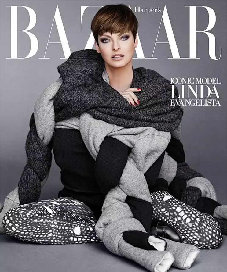 Carine Roitfeld ເອົາຮູບສັນຍາລັກໃຫ້ Harper's Bazaar ໃນເດືອນກັນຍາ