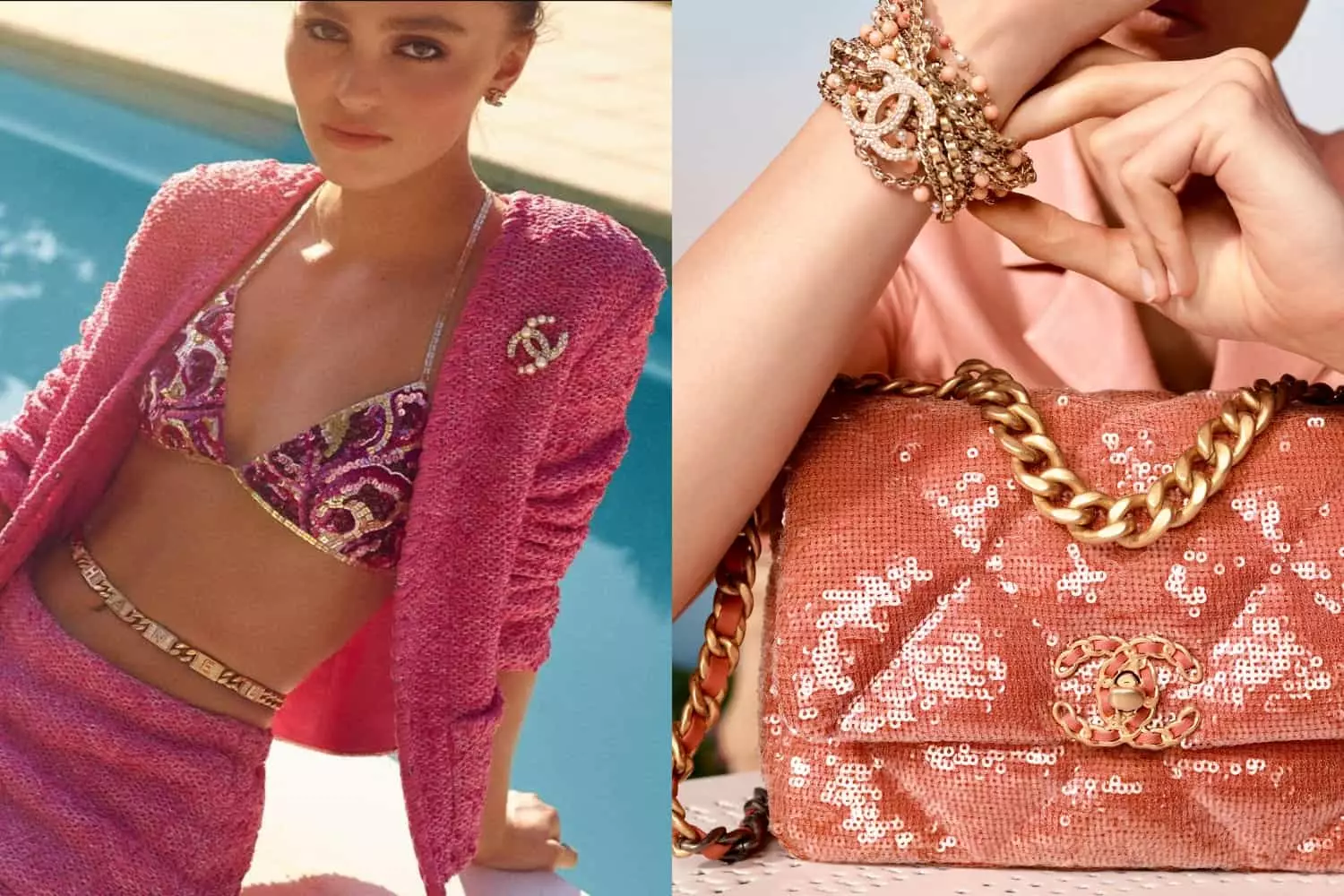 Lily-Rose Depp luan në fushatën Chanel Cruise—Dhe a mund të flasim për këto çanta për një minutë?
