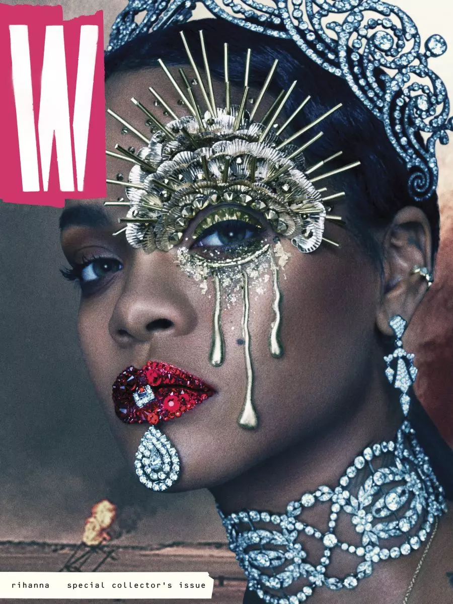 Rihanna Anovhara W Magazine yaGunyana Nyaya