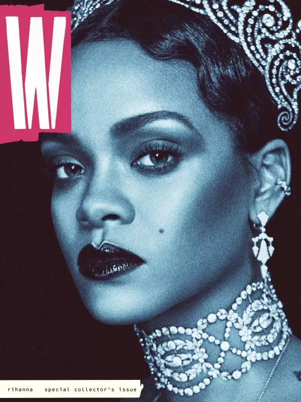 Rihanna W Magazine'in Eylül Sayısını Kapladı 56503_4