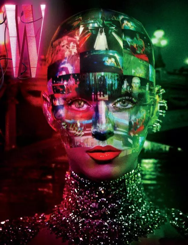 Katy Perry adopta la realidad aumentada para la edición de septiembre de la revista W 58388_2