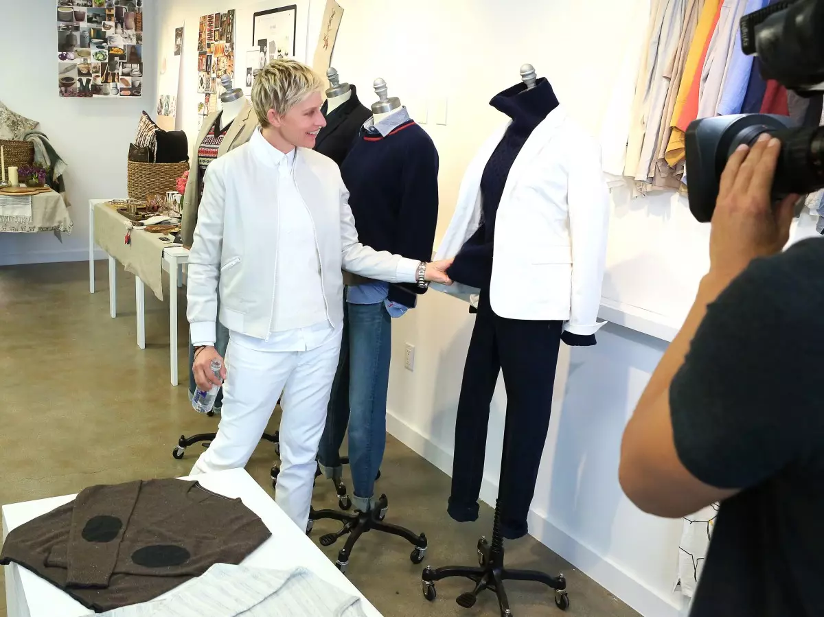 Ellen DeGeneres ir Bergdorf Goodman susivienija
