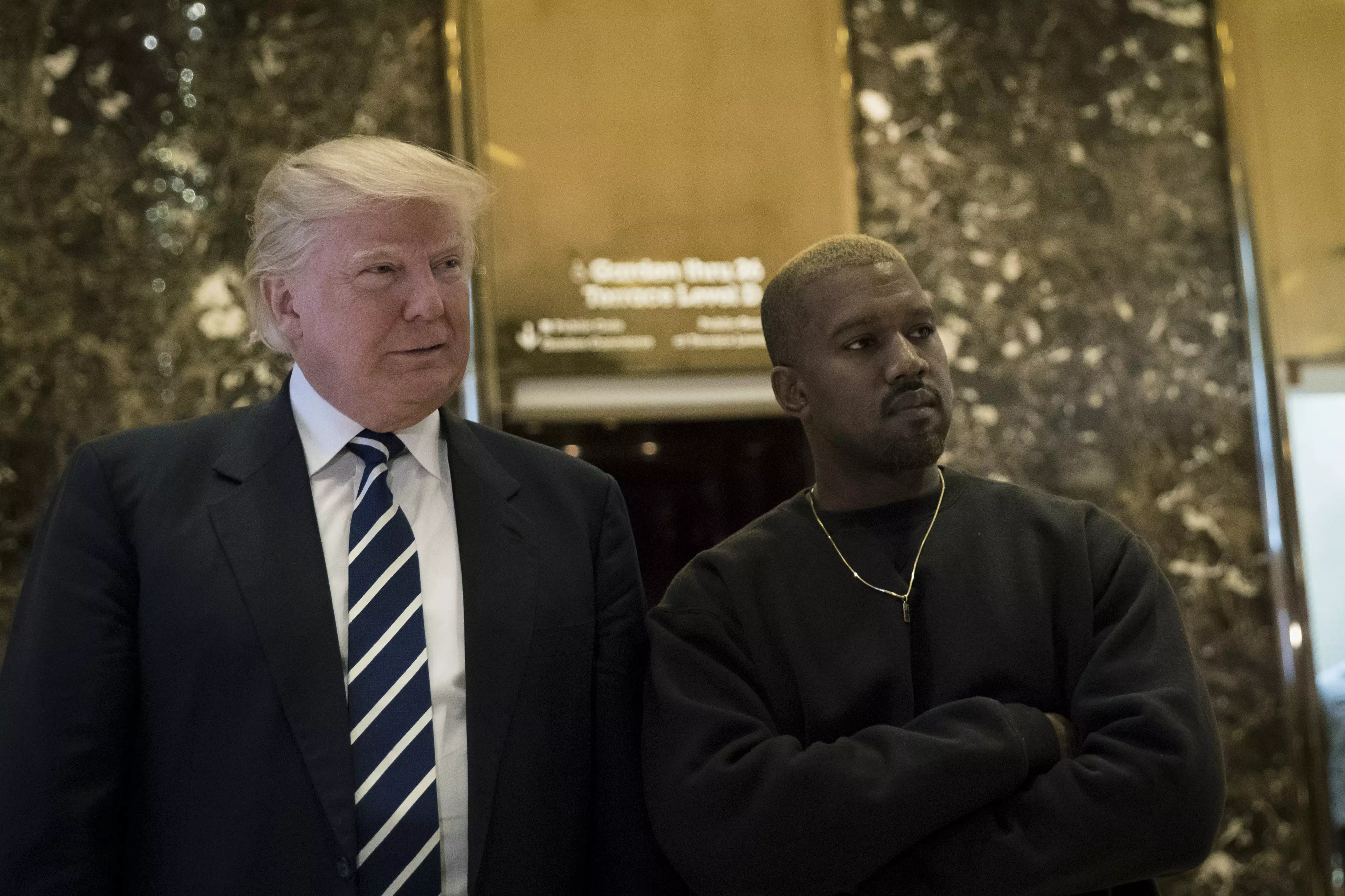 O que desencadeou o encontro de Kanye West com Donald Trump esta manhã? 59055_1