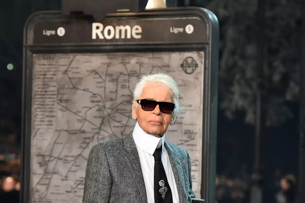 Roundup kwa ụbọchị: Karl Lagerfeld na-akpọga Paris na Rome, J.Crew otu na Pierre Le-Tan