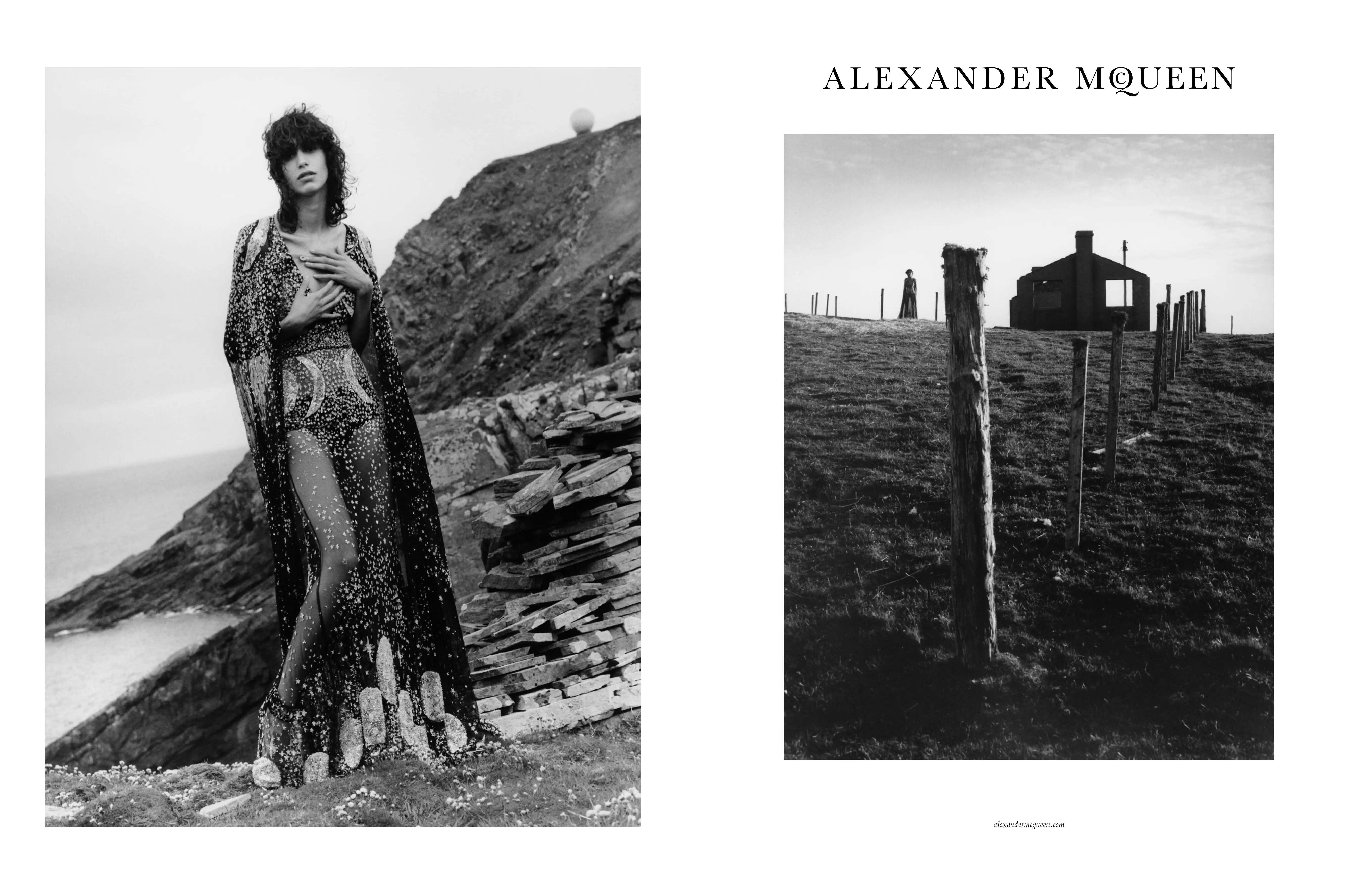 Romantična oglasna kampanja Alexandera McQueena za jesen 2016 60478_1