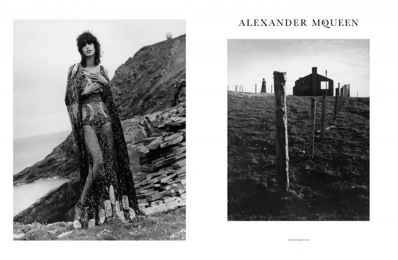 Alexander McQueen-ийн романтик намар 2016 сурталчилгааны кампанит ажил 60478_3