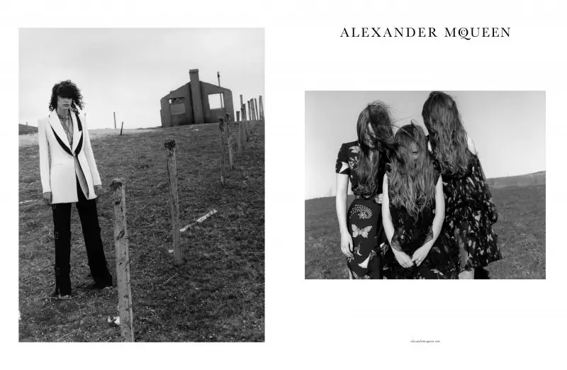 Aleksandro McQueeno romantiška 2016 m. rudens reklaminė kampanija 60478_4