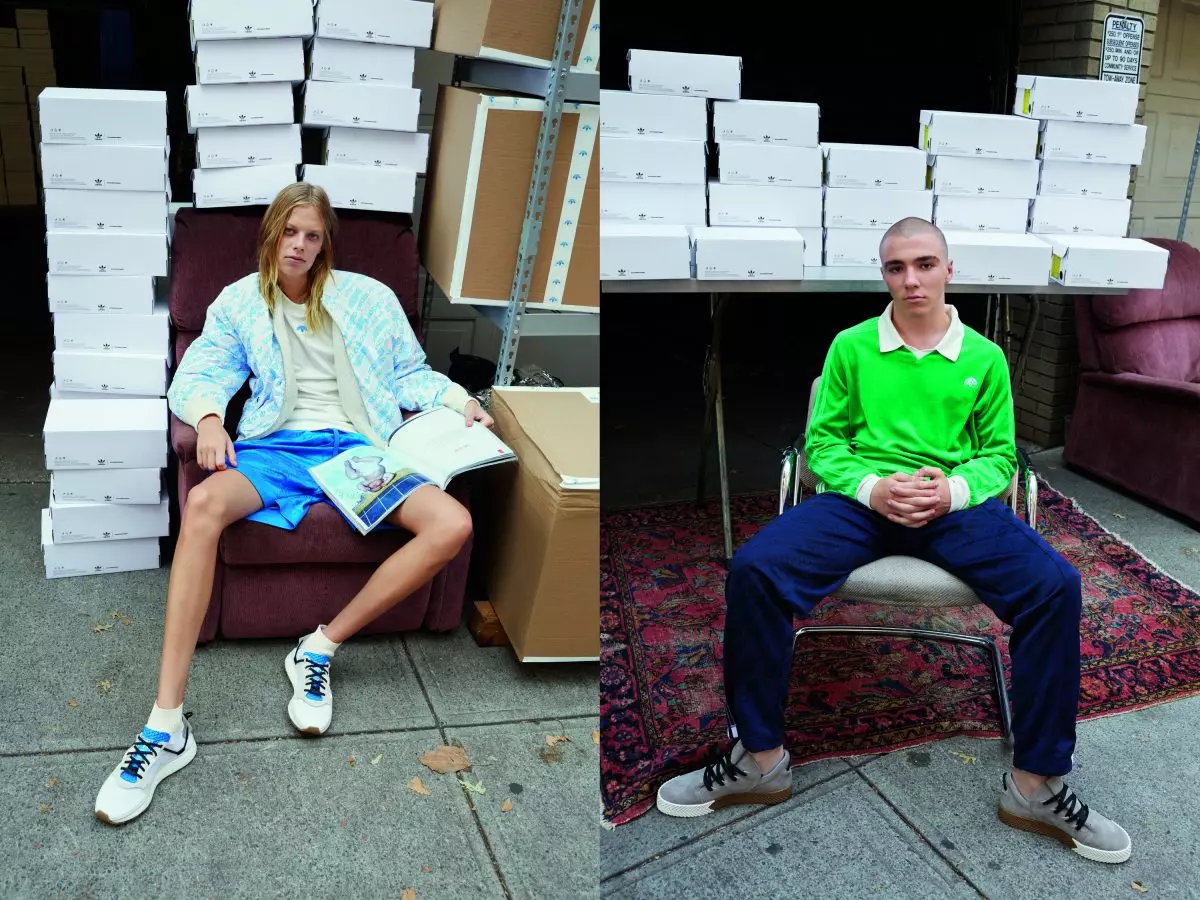 Adidas Original eftir Alexander Wang Drops Aðalsafnið